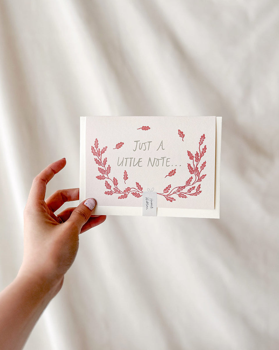 A Little Note Card – Adored Vintage