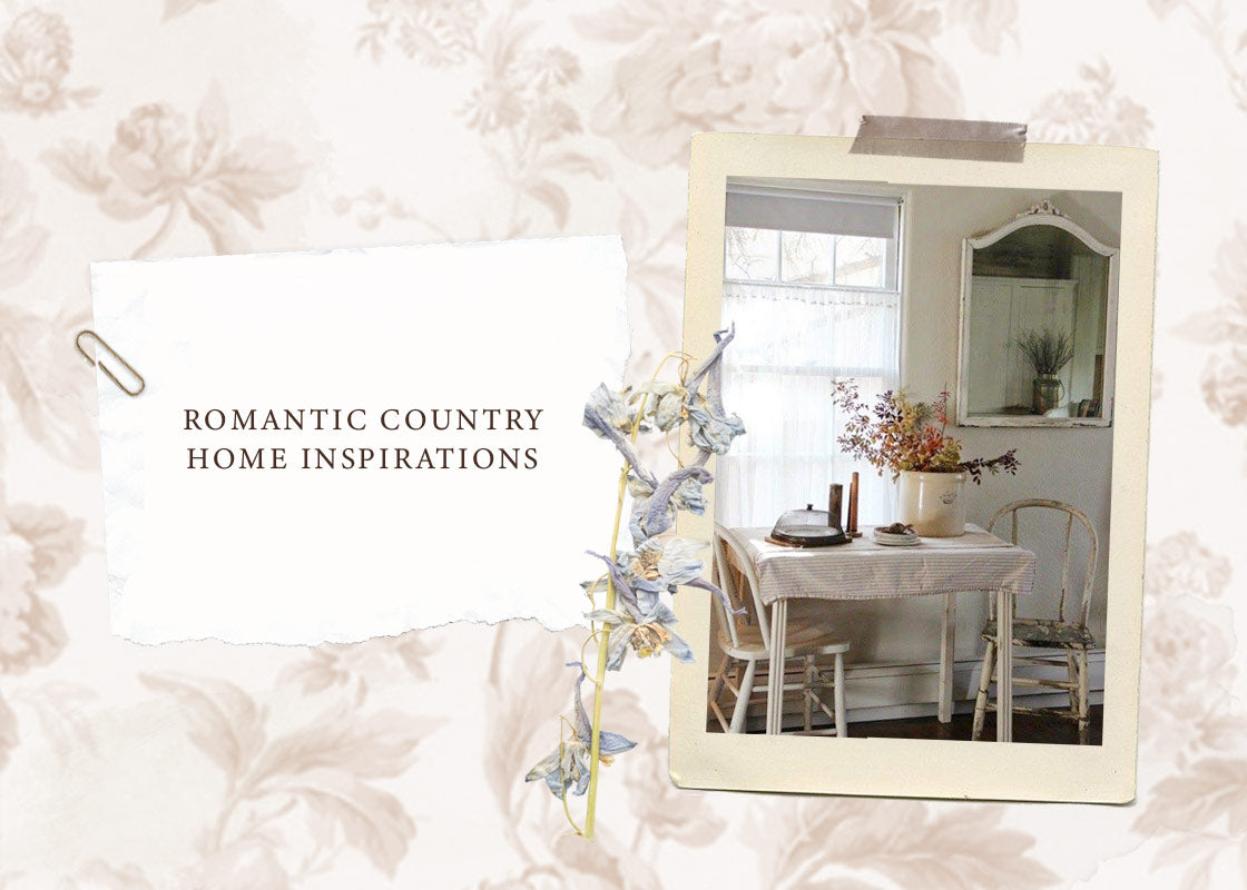 Romantic Country Home Inspirations / Vintage Inspired Home – Adored Vintage