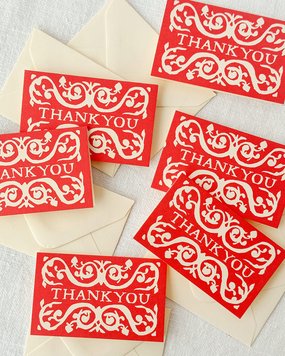 Mini Thank You Cards Set – Adored Vintage