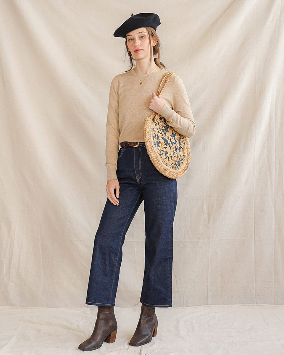 Classic Vintage Style Clothing / Adored Vintage / Dafydd Knit Top