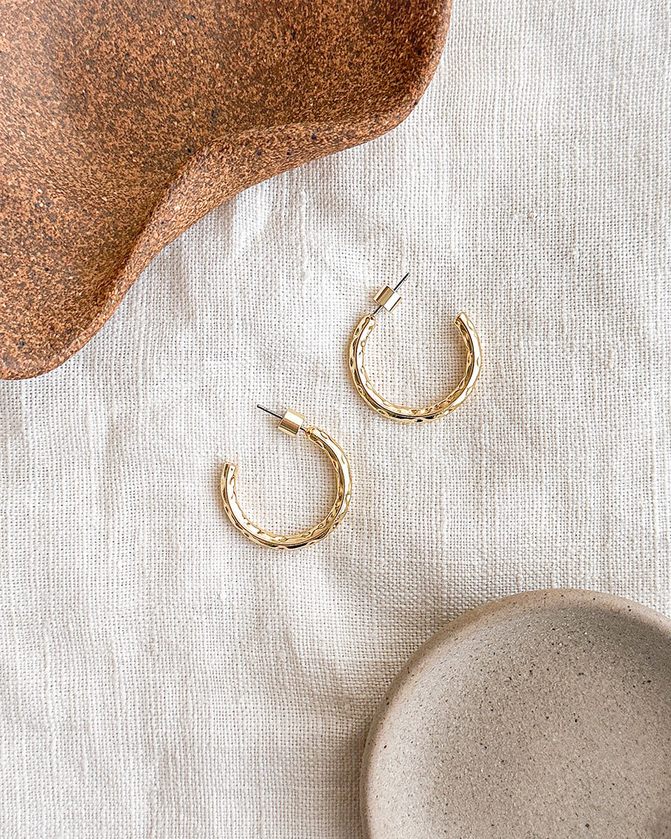 Adored Vintage / Feminine Vintage Inspired Jewelry / Early Lessons Hoops