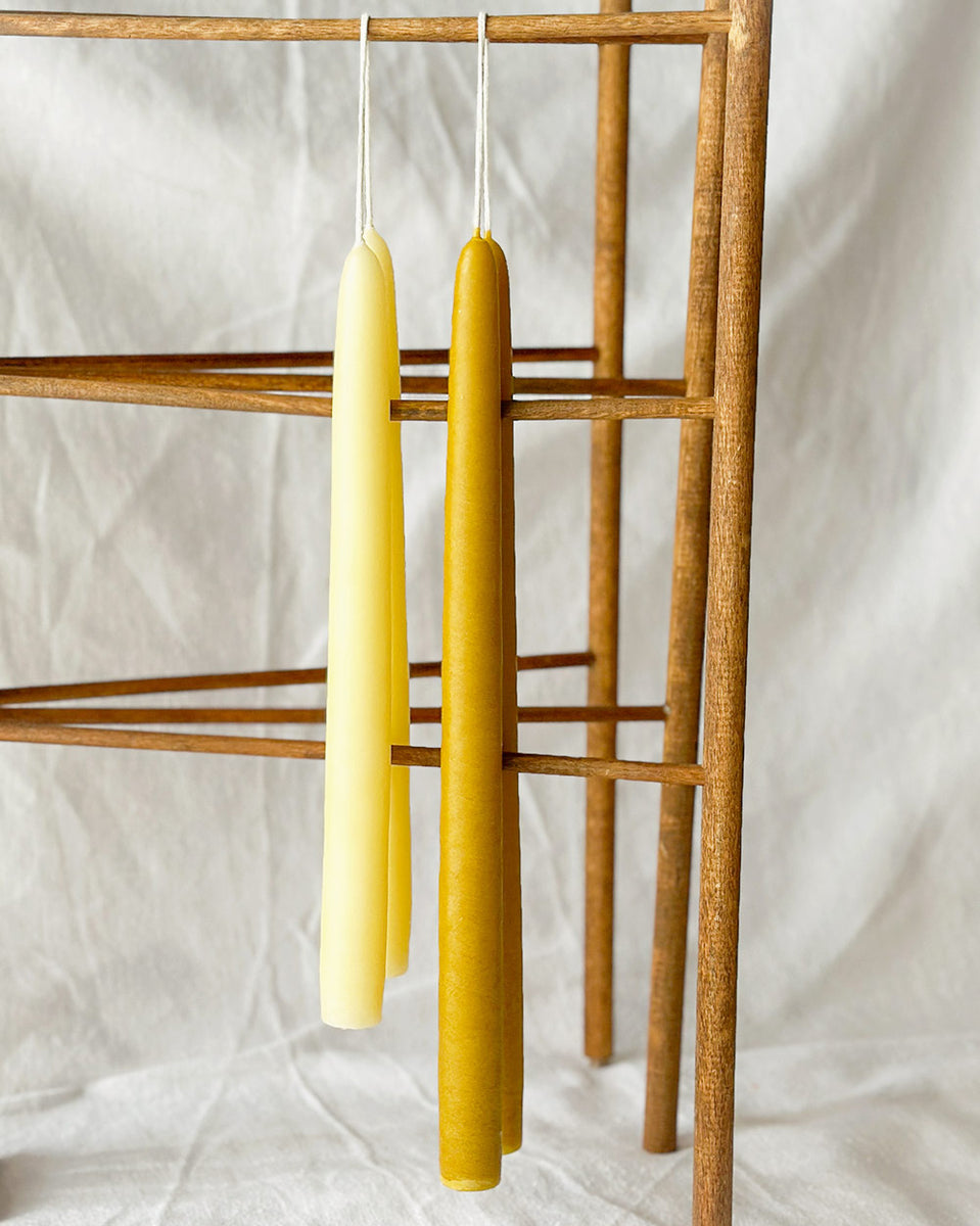 10" Taper Candles - Parchment – Adored Vintage