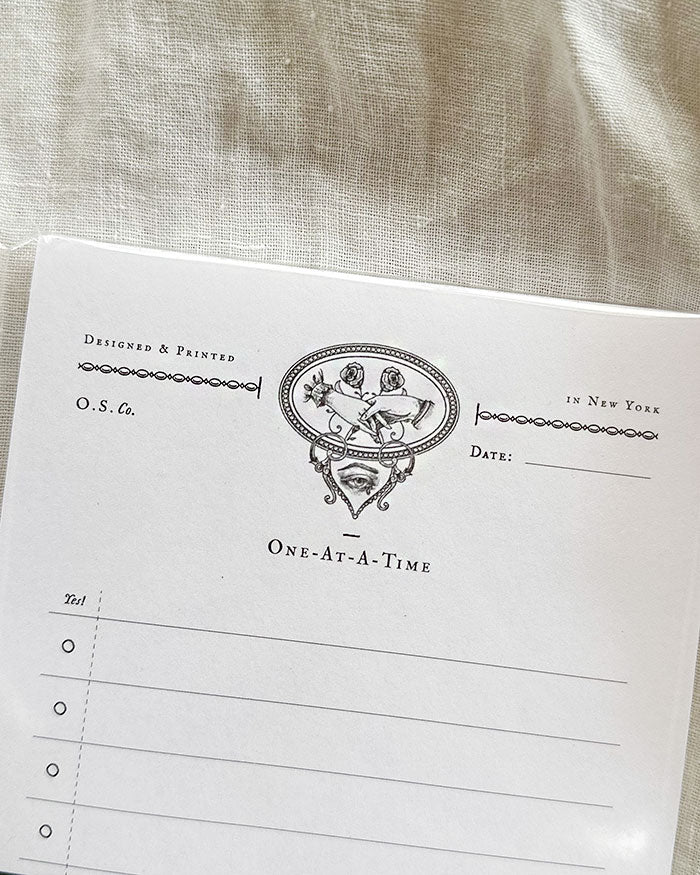 Open Sea Victorian Inspired Stationery / Adored Vintage / Victorian Notepad