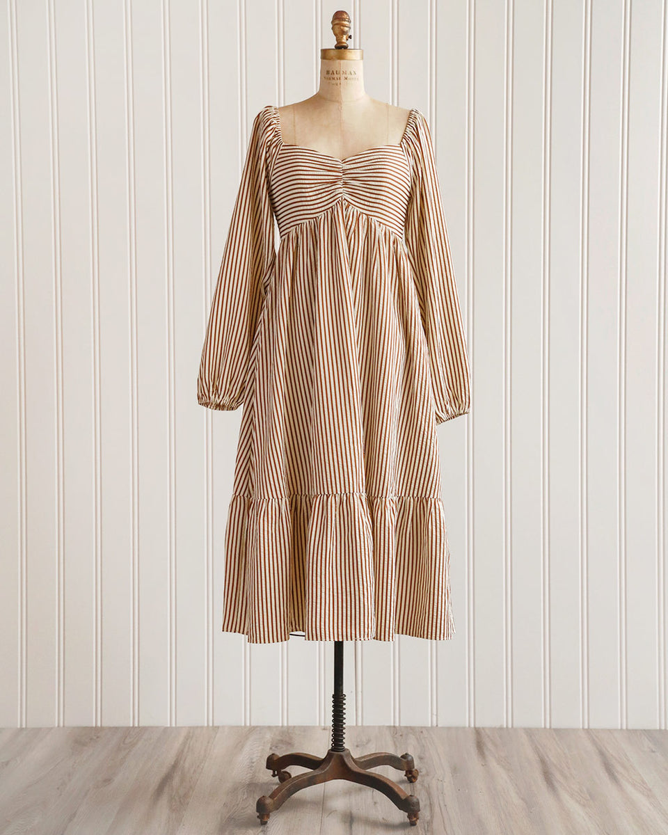 Cocoa Baton Maxi Dress – Adored Vintage