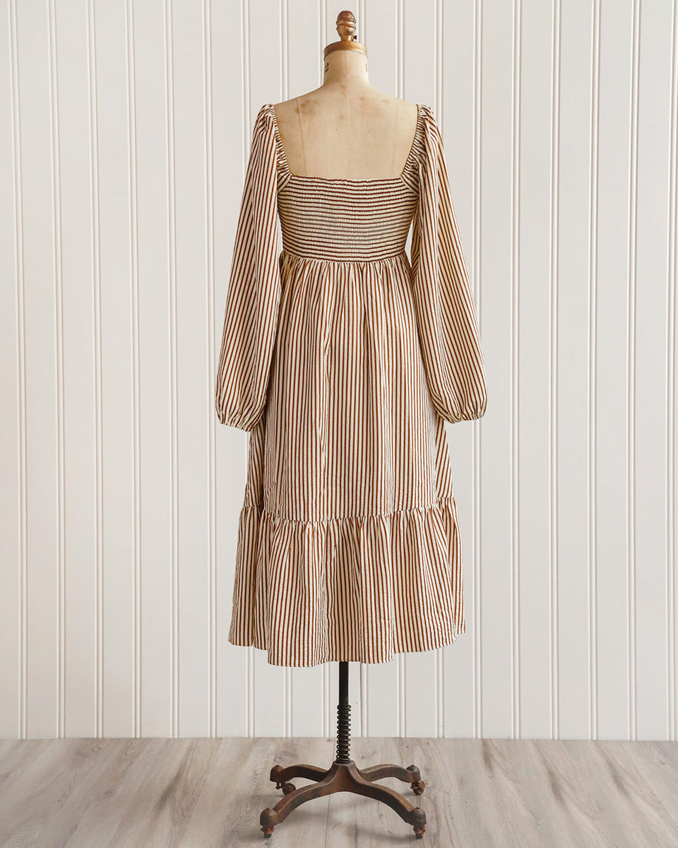 Cocoa Baton Maxi Dress – Adored Vintage