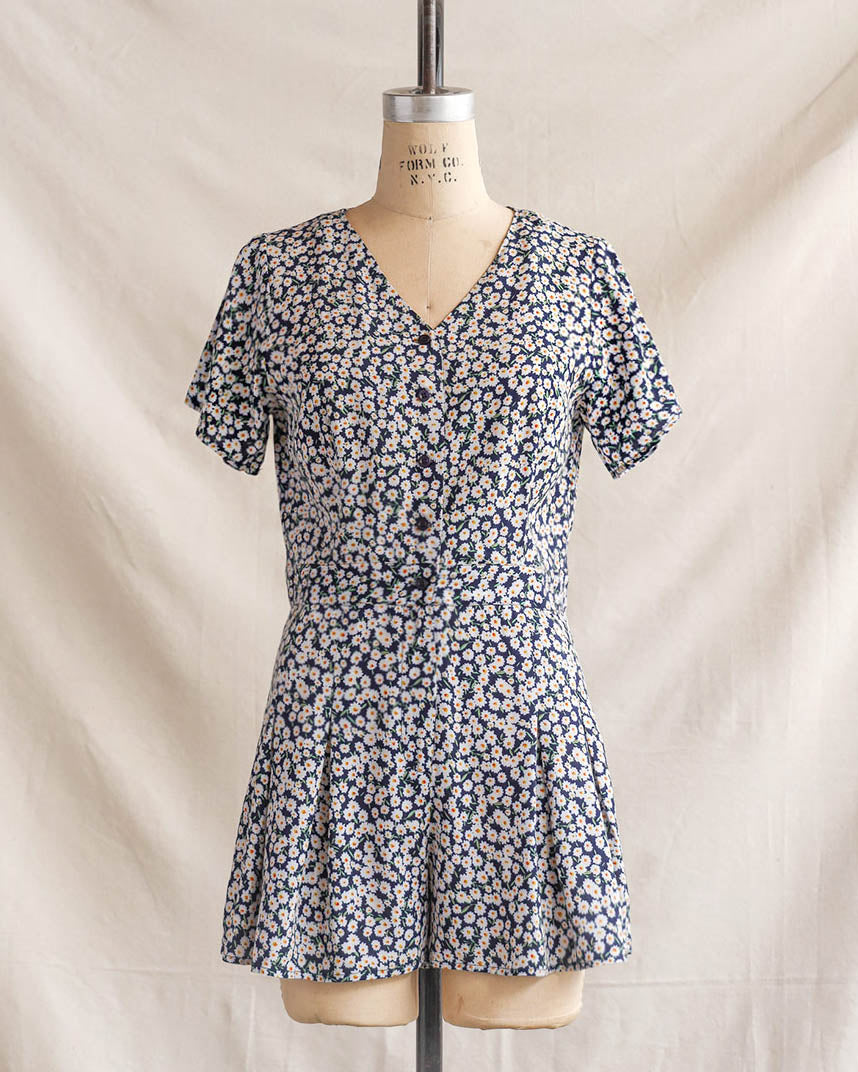 Sweet Vintage Style Clothing / Adored Vintage / Seed Scatter Romper