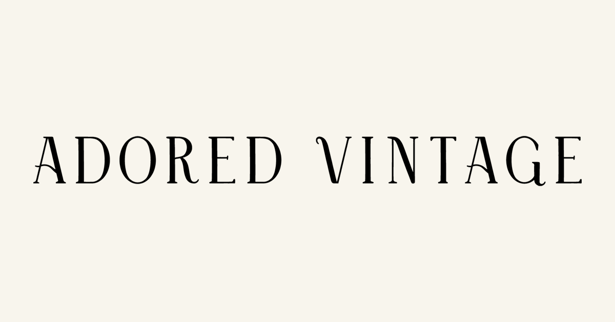 Adored Vintage Outfit Ideas / Timeless and Feminine Vintage Inspired O