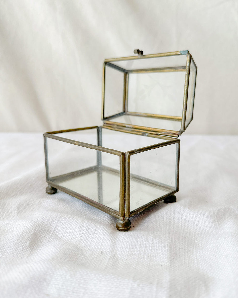 Etched Glass Keepsake Box – Adored Vintage